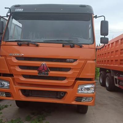 Chine 371HP Sinotruk Chassis camion minier tout-terrain avec certification CEE et direction hydraulique à vendre