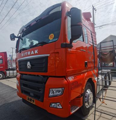 Κίνα 31-40 τόνων χωρητικότητα φορτίου Sinotruck μεταχειρισμένο φορτηγό με δεξαμενή καυσίμου 1000L και κάθισμα αέρος προς πώληση