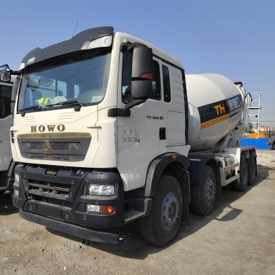 중국 8X4 시노트럭 HOWO 350HP 371HP12-15m3 콘크리트 믹서 트럭 판매용
