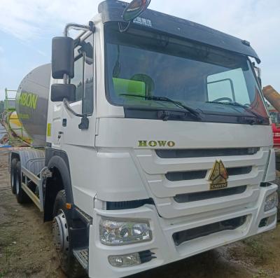 중국 미국 초기 지불 HOWO 중량 6X4 380HP 12m3 유틸리티 콘크리트 믹서 트럭 판매 판매용