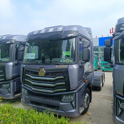 Κίνα 6 μήνες HOWO 6X4 LNG ελκυστήρας με υδραυλικό τιμόνι και αυτόματη μετάδοση προς πώληση