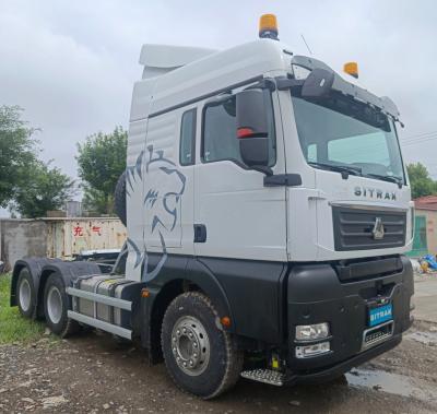 중국 2024 산데카 580/390HP 6X4/8X4 10/12 휠 사용 트랙션 헤드 운송 트럭 화물 트럭 판매용