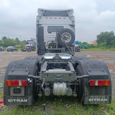 중국 2024 산데카 580/390HP 6X4/8X4 10/12 휠 사용 트랙션 헤드 운송 트럭 화물 트럭 판매용