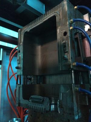 중국 패리슨 무그 시스템과 메퍼 HDPE 10L 케미컬탱크 압출 블로우 성형기 판매용