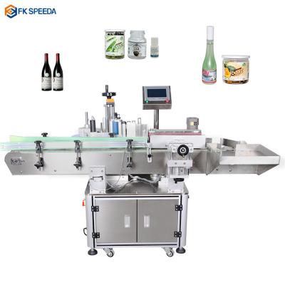 Cina Automatic Bottle Printing Beer Labeling Machine Bottle CLOTHING Round Label And Labeling Machine Sticking Machine For Round Bottle in vendita