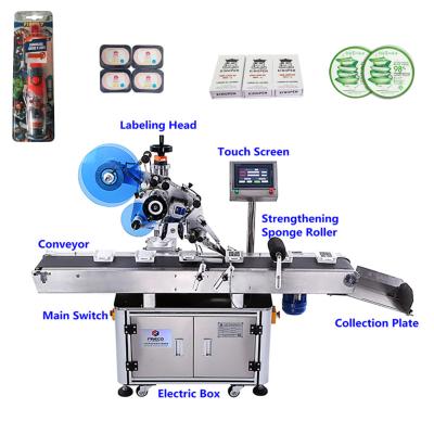 China CLOTHING FK811 best full automatic flat and round labeling machine factories top labeling machine en venta