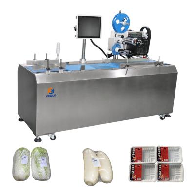 Cina Food Fineco Best Platform Type Weighing Machine Barcode Printer Scale Label Weighing Machine in vendita