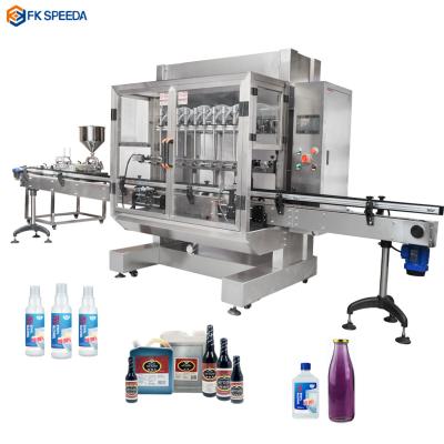 Chine Automatic Liquid Food Filling Machine Juice Beverage Liquor Mouthwash Filling Oral Liquid Quantitative Machine à vendre