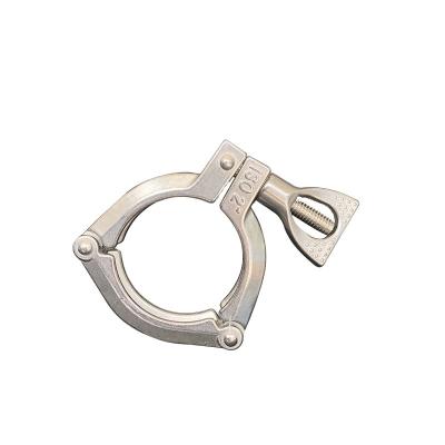 中国 WENZHE Ss304 316L ステンレス鋼 3Pc パイプ クイック トライ クランプ 3 パーツ クランプ フェルル クランプ 販売のため