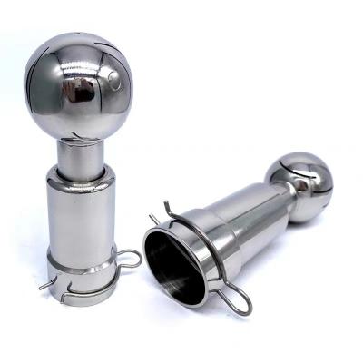 中国 304 と 316l ステンレス 鋼 ビール タンク の 効率 的 な 清掃 のための シルバー 噴霧 ボール 販売のため