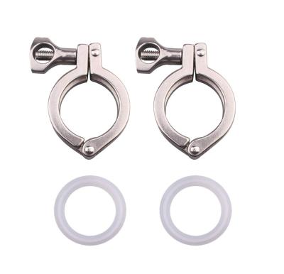 China Hexagon/Round Head Code Wenzhe Tri-clamp Roestvrij staal 304 Single Pin Heavy Duty Tri Clamp Te koop