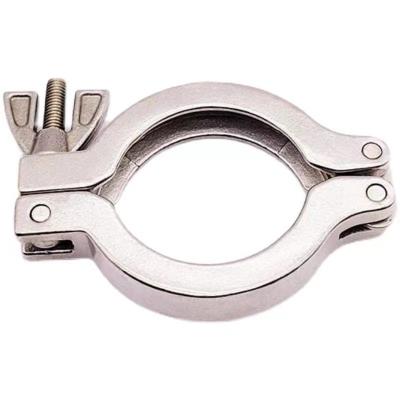 China Roestvrij staal 304 316 KF16 KF25 KF40 Tri Clamp Ferrule Set voor vacuümadapterontwerp Te koop