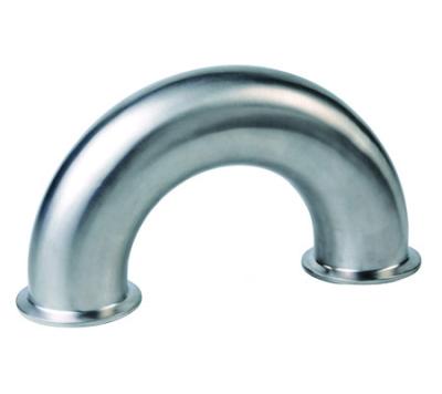 China Spiegeloppervlak 180 graden Pipe Elbow voor de productie van bier in sanitair roestvrij staal Te koop