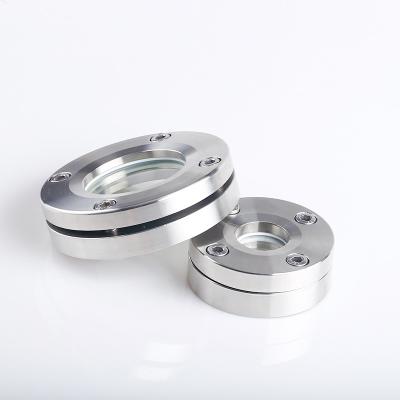 China Sanitair roestvrij staal 304 316L Flanged Tube Fitting Sight Glass voor tank en schip Te koop