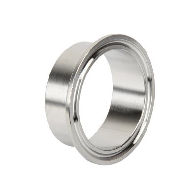 China RTS 304/316L roestvrij staal sanitair voedselkwaliteit vastgemaakte ferrule voor snelle buisverbinding Te koop