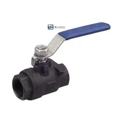 Cina SS304 316 316L 1000WOG WCB Valvola a sfera ad alta pressione con testa cilindrica Q11F-16 in vendita