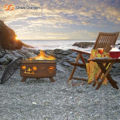 Cina Servizio resistente del ODM dell'OEM di Firepits dell'acciaio di Corten del metallo di erosione in vendita