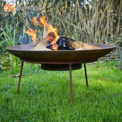 Cina Pozzo d'acciaio di campeggio d'acciaio all'aperto del fuoco del pozzo 150cm Corten del fuoco dello SGS grande in vendita