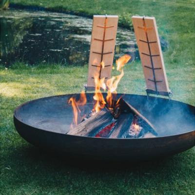 Cina Fuoco all'aperto d'acciaio bruciante di legno Pit Garden Camping Design di Corten in vendita