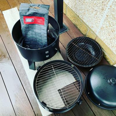 Cina Outdoor Household Portable Backyard Park Camping Cooking Griglie per barbecue a gas in acciaio inossidabile in vendita