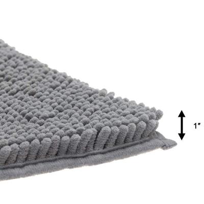 중국 흡수성 2.5cm 고양이 쓰레기 매트 100% 폴리에스터 극세사 판매용