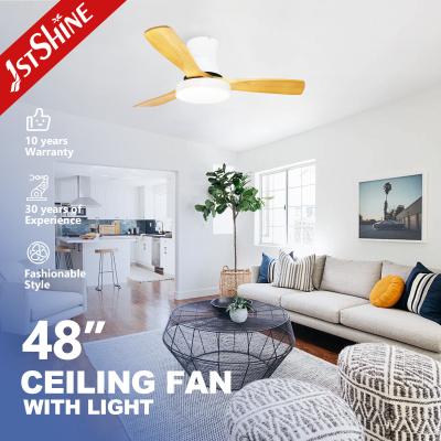 Cina 6 velocità 48 pollici ventilatore di soffitto a scarico con luce e inverter DC a distanza in vendita