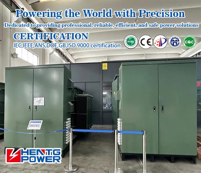 750kVA Three Phase Oil Immersed Transformer