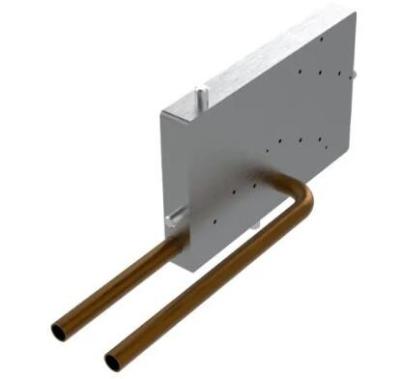 Κίνα Προσαρμοσμένος χαλκός Heatsink πιάτων νερού υγρός κρύος προς πώληση