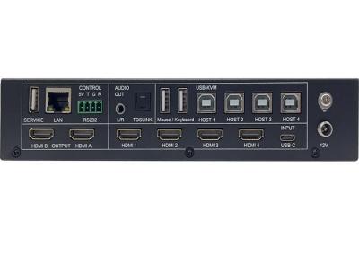 China Conmutador de vídeo UHD sin fisuras con control multiview y KVM en venta