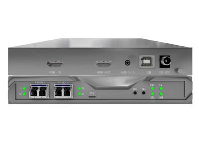 China 40 puertos AHD CVI TVI por convertidor de fibra no incluye fuente de alimentación redundante en venta