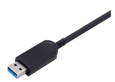 중국 AM에서 AF 4K 60Hz USB 3.0 광섬유 케이블 최대 길이 100m 판매용