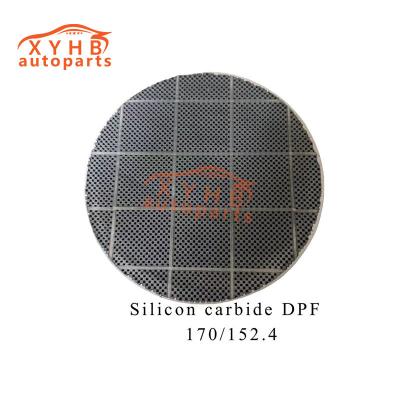 中国 高品質のシリコンカービッドDPF セルミックキャリア丸型 三方向触媒フィルターエレメント ユーロ 1-5 モード 販売のため