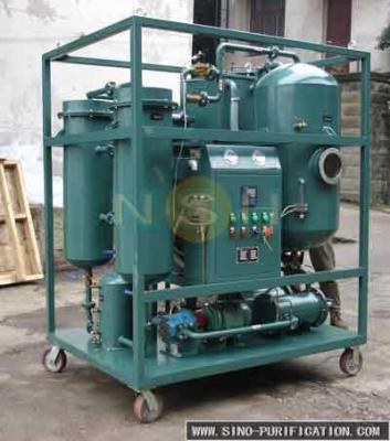 중국 탈기 탈수 고용량 27kw 1800L/H 진공 터빈 기름 정화기 판매용