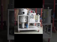 Unité pour la filtration et le nettoyage de l‘huile de turbine électrique de 6000 litres par heure