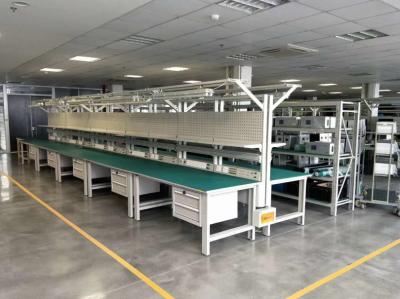 Chine Atelier 500kg soutenant l'établi sûr d'ESD de l'anti feu EN61340 à vendre