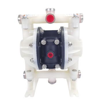 China Factory Supply 1/2'' PVDF Corrosion Resistance Grease Pump Pneumatic Self Priming Pumps for Sending Mixed Acid for sale