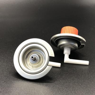 China Straight Valve Stem Butane Gas Valve with Black Handle for and CGA 600 Inlet Thread zu verkaufen