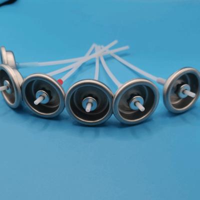 China Válvula de medición de aerosoles compatible con las normas internacionales de llenado en venta