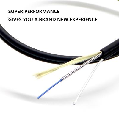 중국 G657A LSZH Aerial Figure 8 Drop Indoor Outdoor Armored Fiber 2-4 Core 판매용