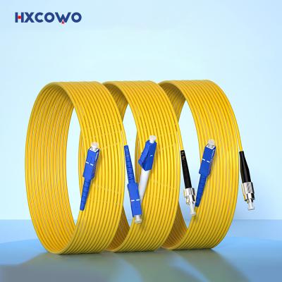 중국 SM MM 1M 2M 3M UPC APC 1 Core Fiber Optic Patch Cable For Wifi Network 판매용