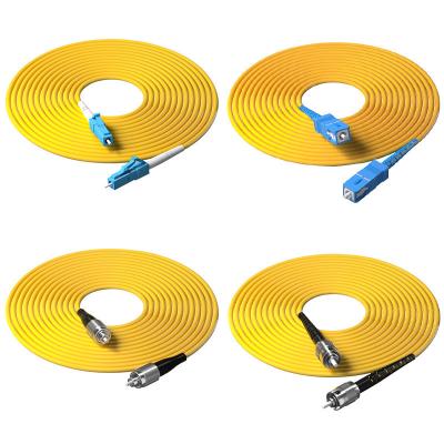 중국 SM MM 1M 2M 3M UPC APC 1 Core Fiber Optic Patch Cable For Wifi Network 판매용