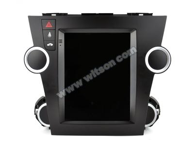 Cina 9.7'' Tesla Vertical Screen Per Toyota Highlander 2 XU40 2007-2013 Android Car Multimedia Player in vendita