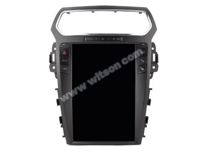 Cina Schermo Tesla verticale Android da 12,1" per Ford Explorer 2016-2019, sistema multimediale stereo per auto, GPS, lettore Carplay in vendita