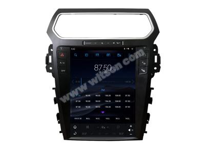 Cina Schermo Tesla verticale Android da 12,1" per Ford Explorer 2016-2019, sistema multimediale stereo per auto, GPS, lettore Carplay in vendita