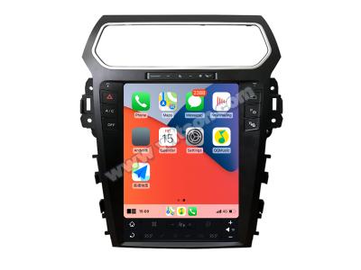 Cina Schermo Tesla verticale Android da 12,1" per Ford Explorer 2016-2019, sistema multimediale stereo per auto, GPS, lettore Carplay in vendita