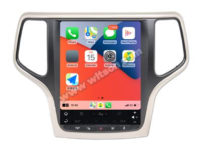 China 10.4" Tesla Verticale Android Scherm voor Jeep Cherokee 2014-2020 Auto Multimedia Stereo GPS Carplay Speler Te koop