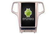 China Tela Android Vertical Tesla de 13,6" para Jeep Cherokee 2014-2020, Multimídia Estéreo para Carro, GPS, Carplay Player à venda