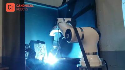 Cina Welding robot china HAN'S Elfin Series E5 cheap robot arm with 5kg payload for weld cobot 6 axis in vendita