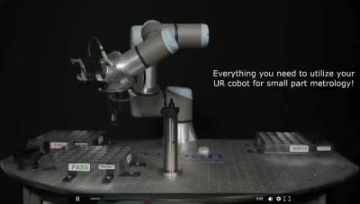 Cina Flexible solution for QC measurement inspection the Q-Span Workstation Kit for universal cobot manipulator UR3 in vendita