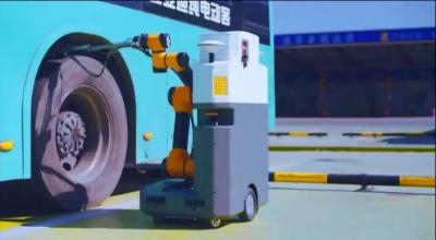 Cina Collaborative Industrial Robot AUBO i3 With AGV For Material Handing As Cobot Robot in vendita